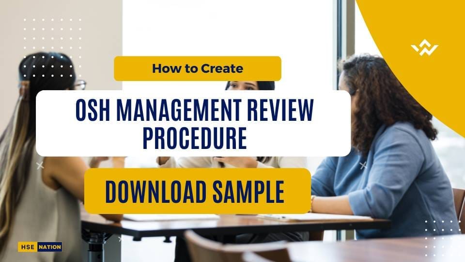 OSH Management Review Procedure - How to Create? (Download Sample ...